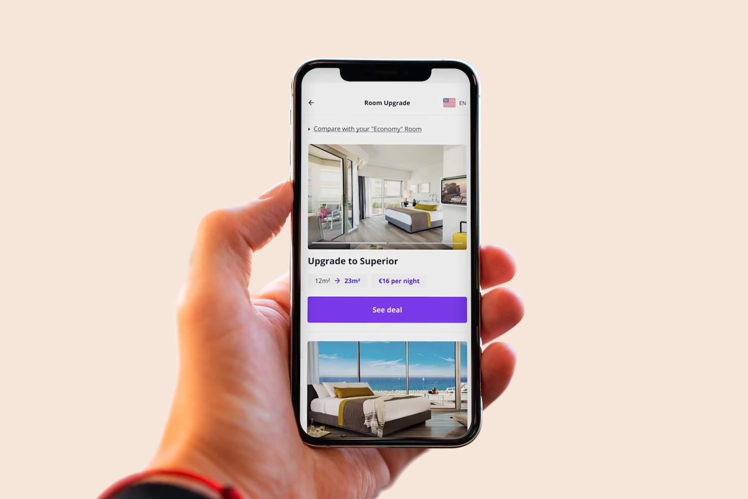 Offer Room Upgrades to Guests Automatically Duve