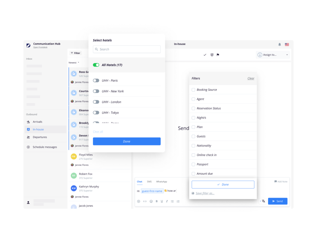 Hotel Guests Communication Platform | Hospitality Communication