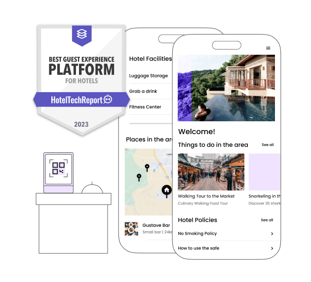Digital Guest Room Directory — Duve